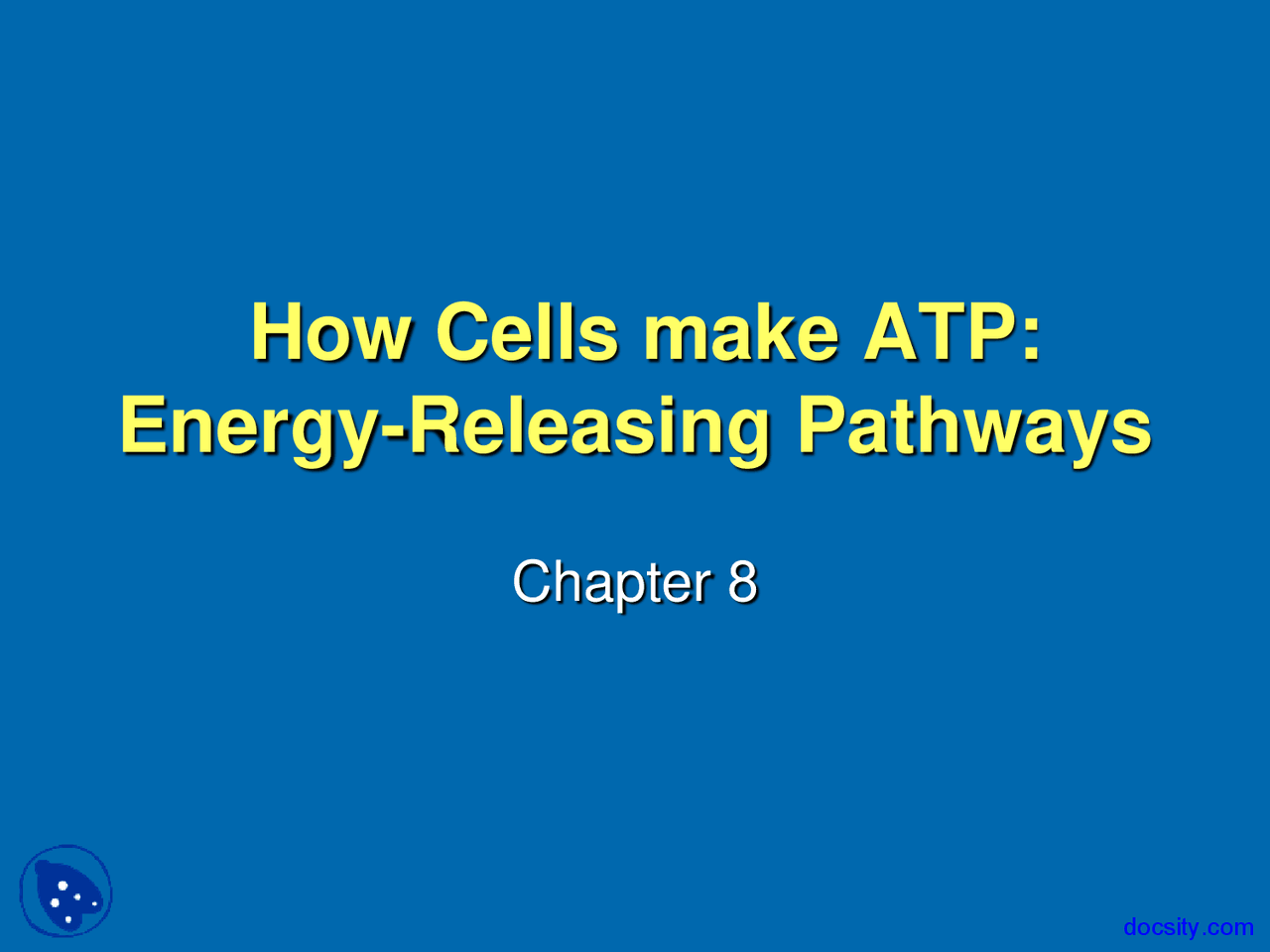 How Cells Make ATP - Biology - Lecture Slides - Docsity