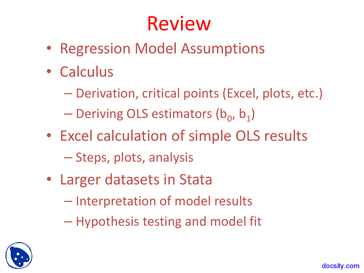 Regression Model Assumptions Quantitative Methods In Public