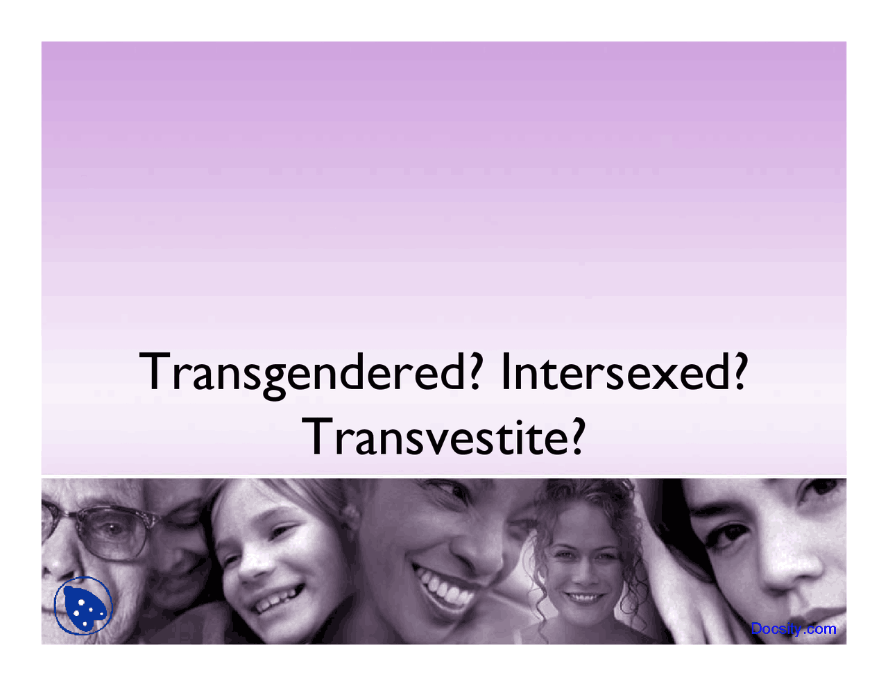 Transgendered Sociology Deviance Lecture Slides Docsity