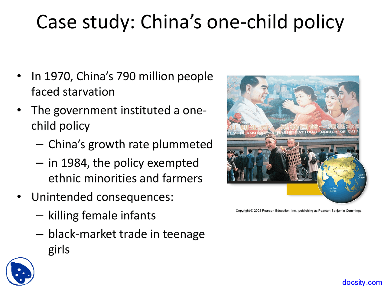 Case Study - Environmental Sciences - Lecture Slides - Docsity