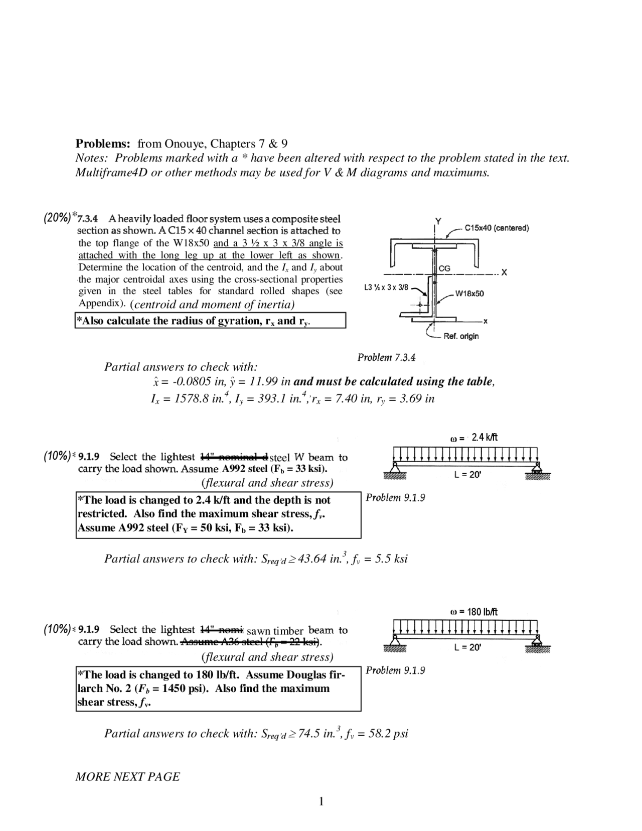 Shear Stress Architectural Structures Assignment Docsity
