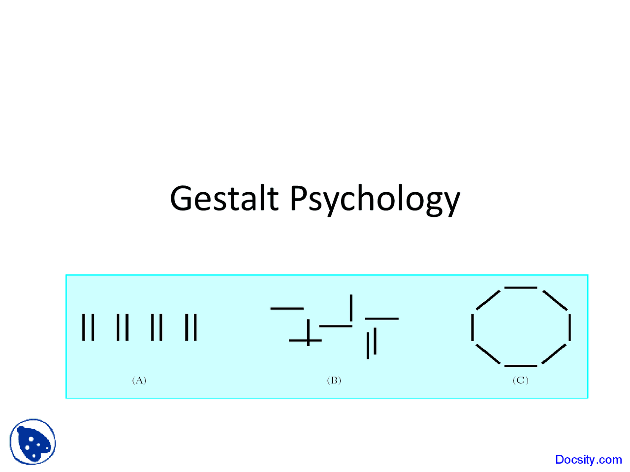 Gestalt Psychology Historical Psychology Lecture Slides Slides