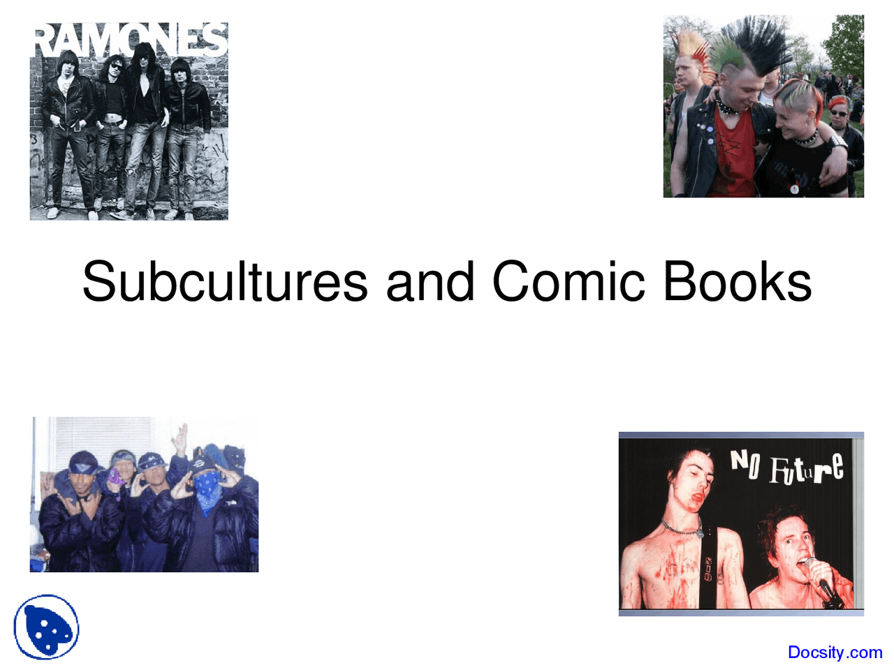 Subcultures and Comic Books - Popular Culture - Lecture Slides | Slides ...