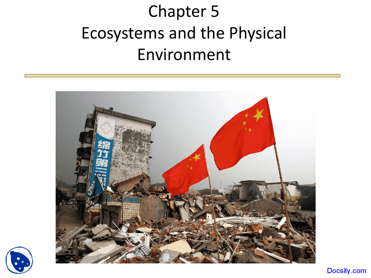 Ecosystems and Physical Environment - Introduction to Ecology - Lecture ...