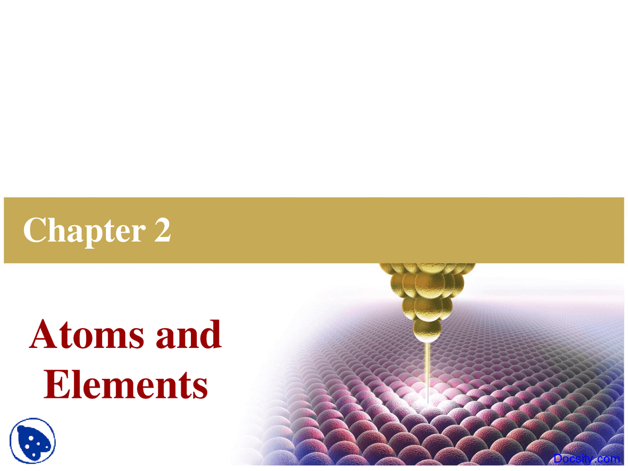Atoms And Elements General Chemistry Lecture Slides Docsity