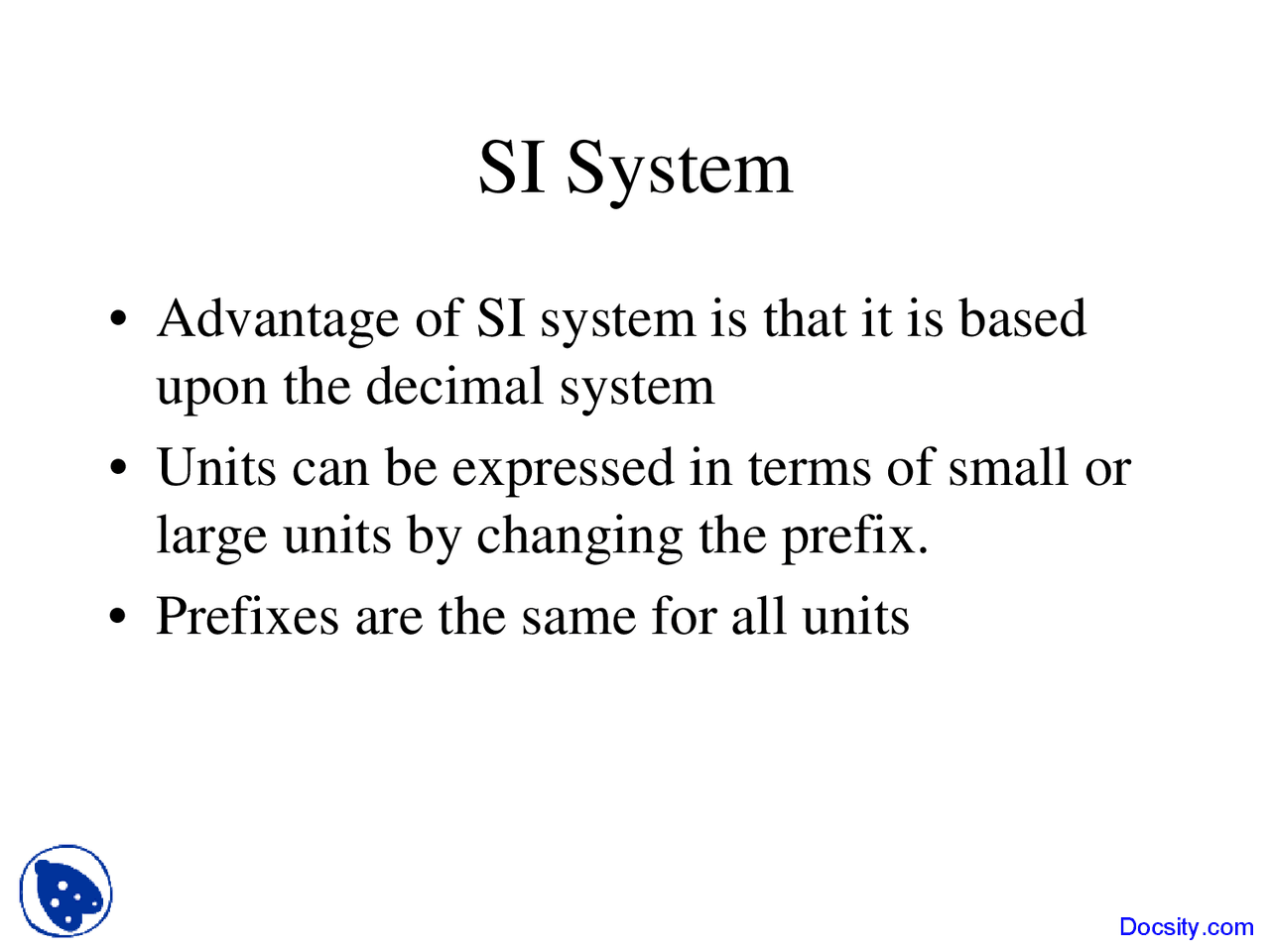 Si System The Chemicals In Your Life Lecture Slides Docsity