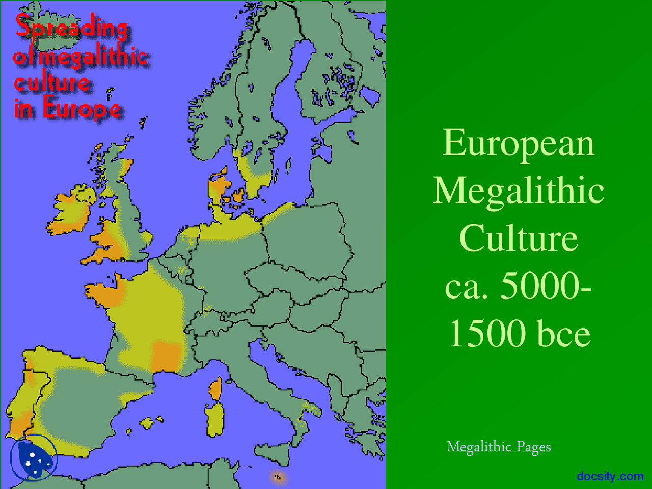 European Megalithic - Intercultural Humanities - Lecture Slides - Docsity