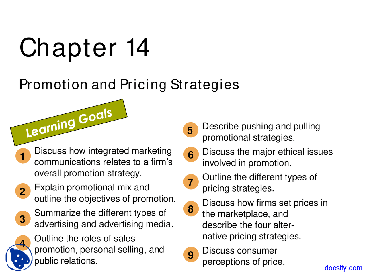 Promotion and Pricing Strategies - Intro to Business - Lecture Slides | Slides Business ...