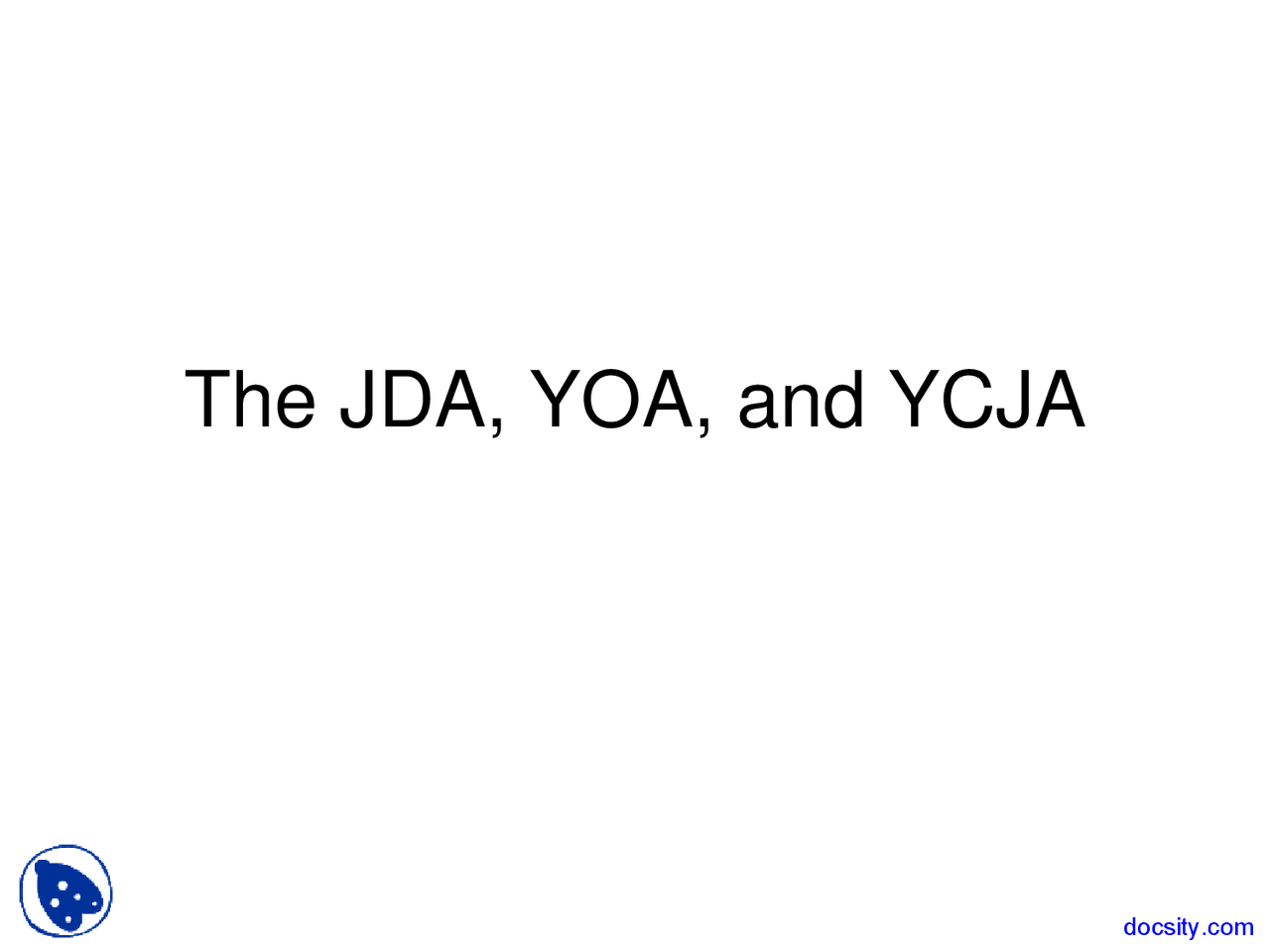 Precursors Speedier Youth Crime Sociology Lecture Slides Docsity