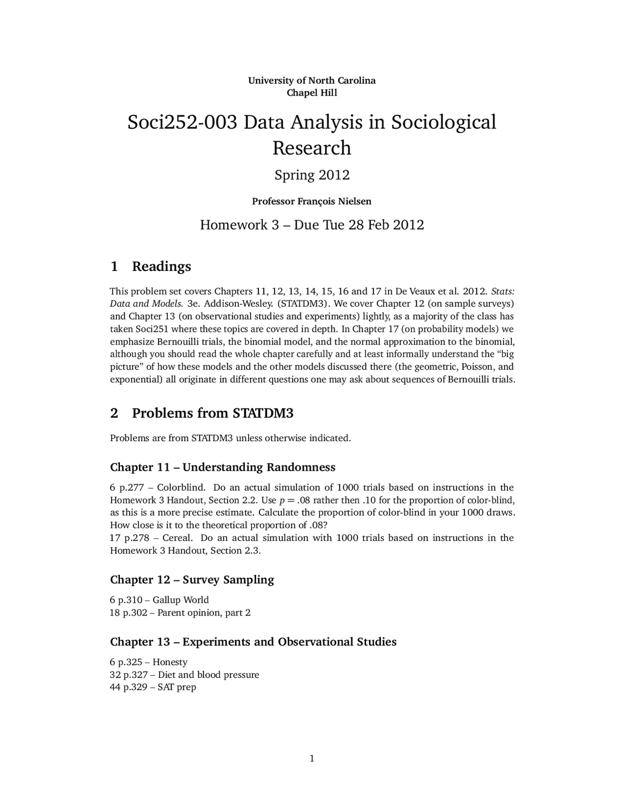 Understanding Randomness Data Analysis In Sociological Research