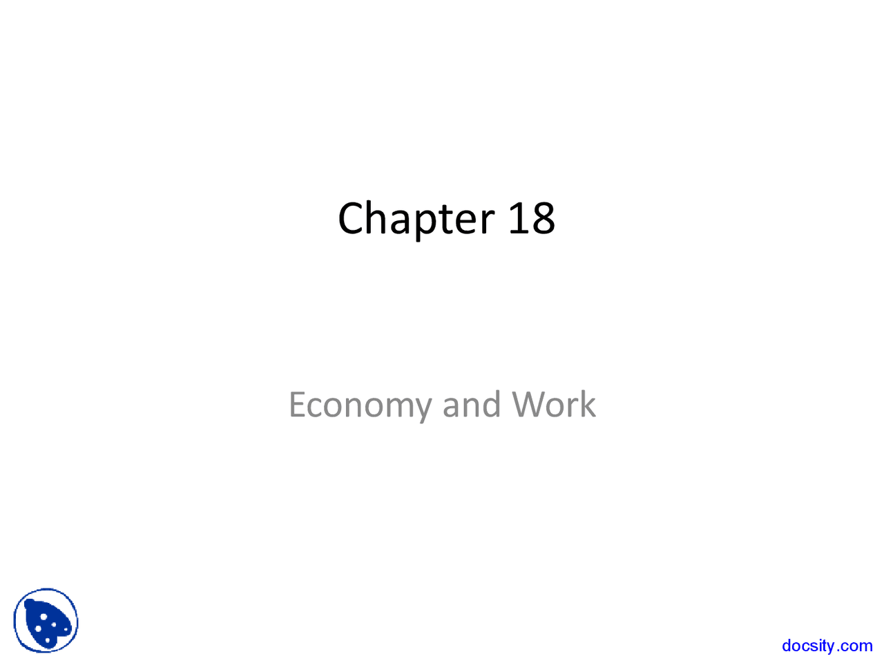 Economy and Work - Introduction Sociology - Lecture Slides | Slides ...