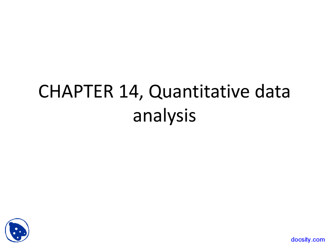 Quantification Of Data Introduction Sociology Lecture Slides Docsity