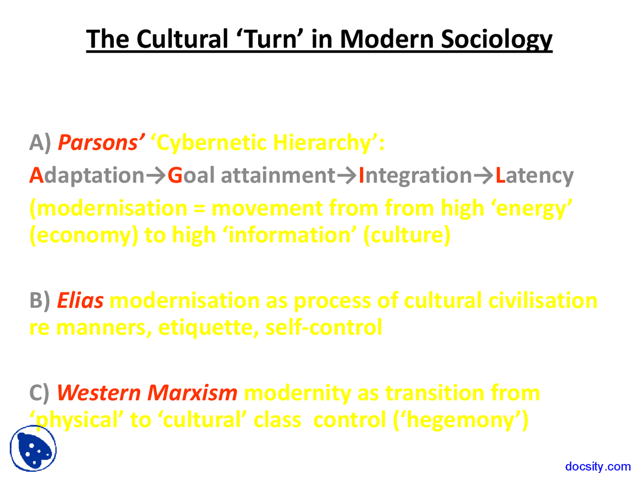 Foucault Modernity And Social Theory Lecture Slides Docsity