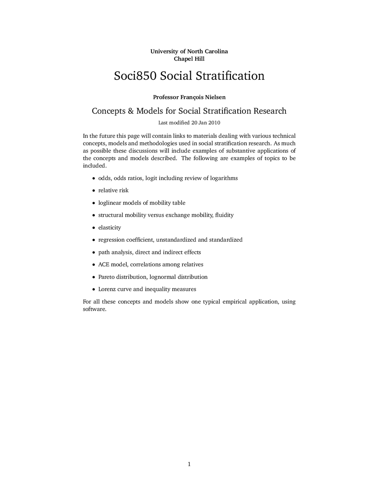 Social Stratification Research - Stratification Sociology - Lecture ...
