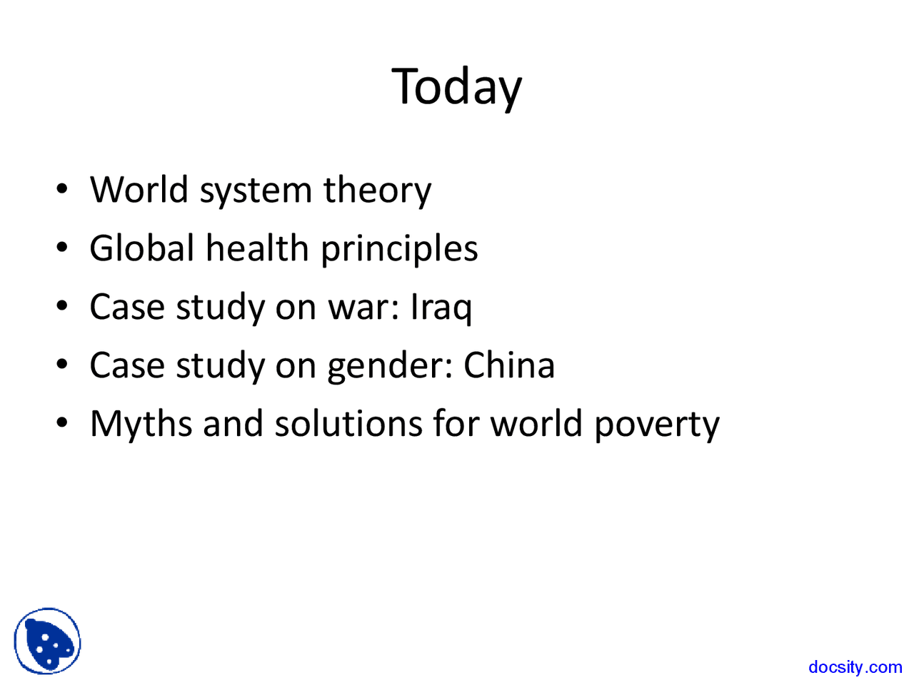 World System Theoryworld Hunger Stratification Sociology Lecture