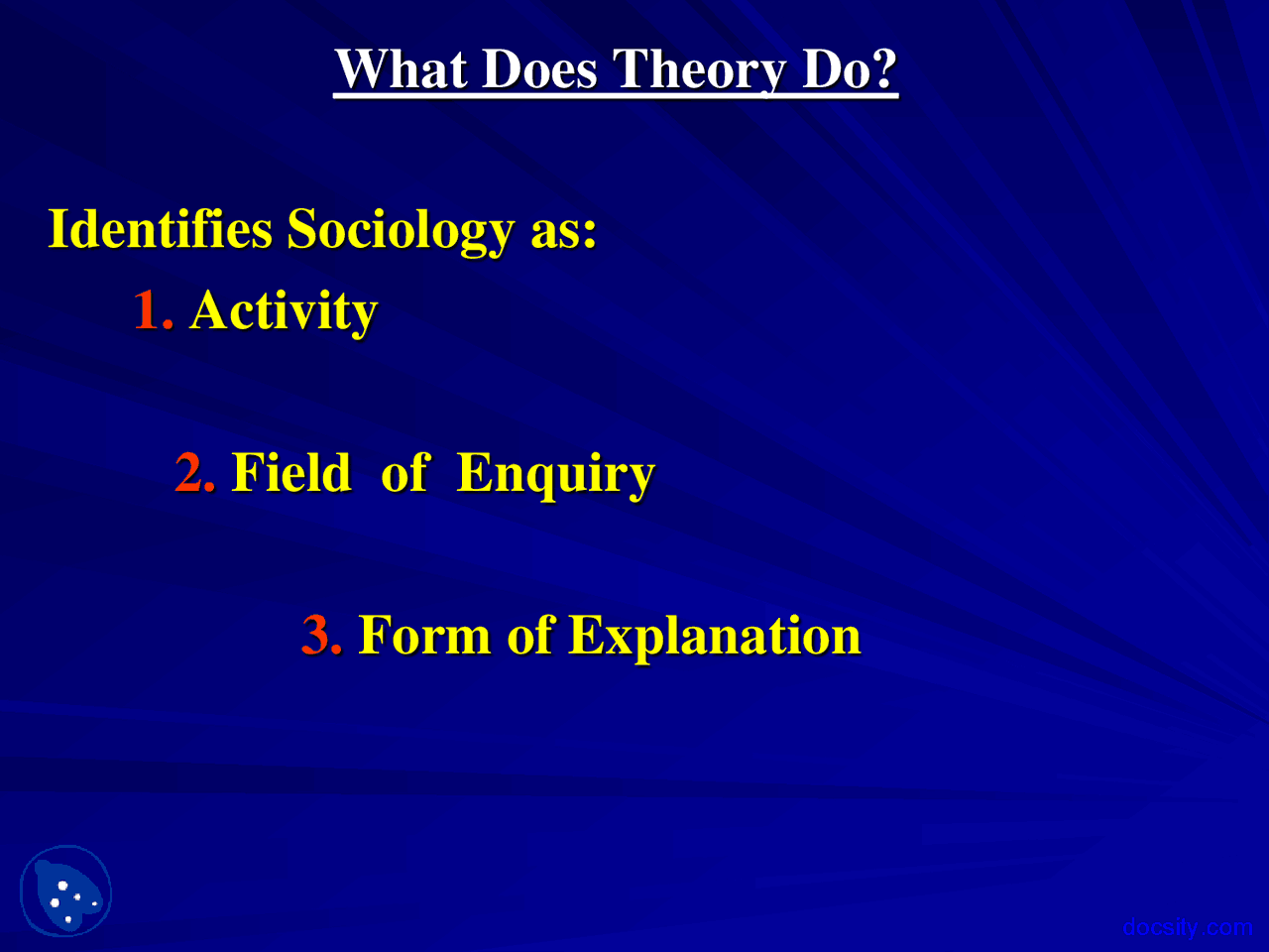 Introduction Modernity And Social Theory Lecture Slides Docsity