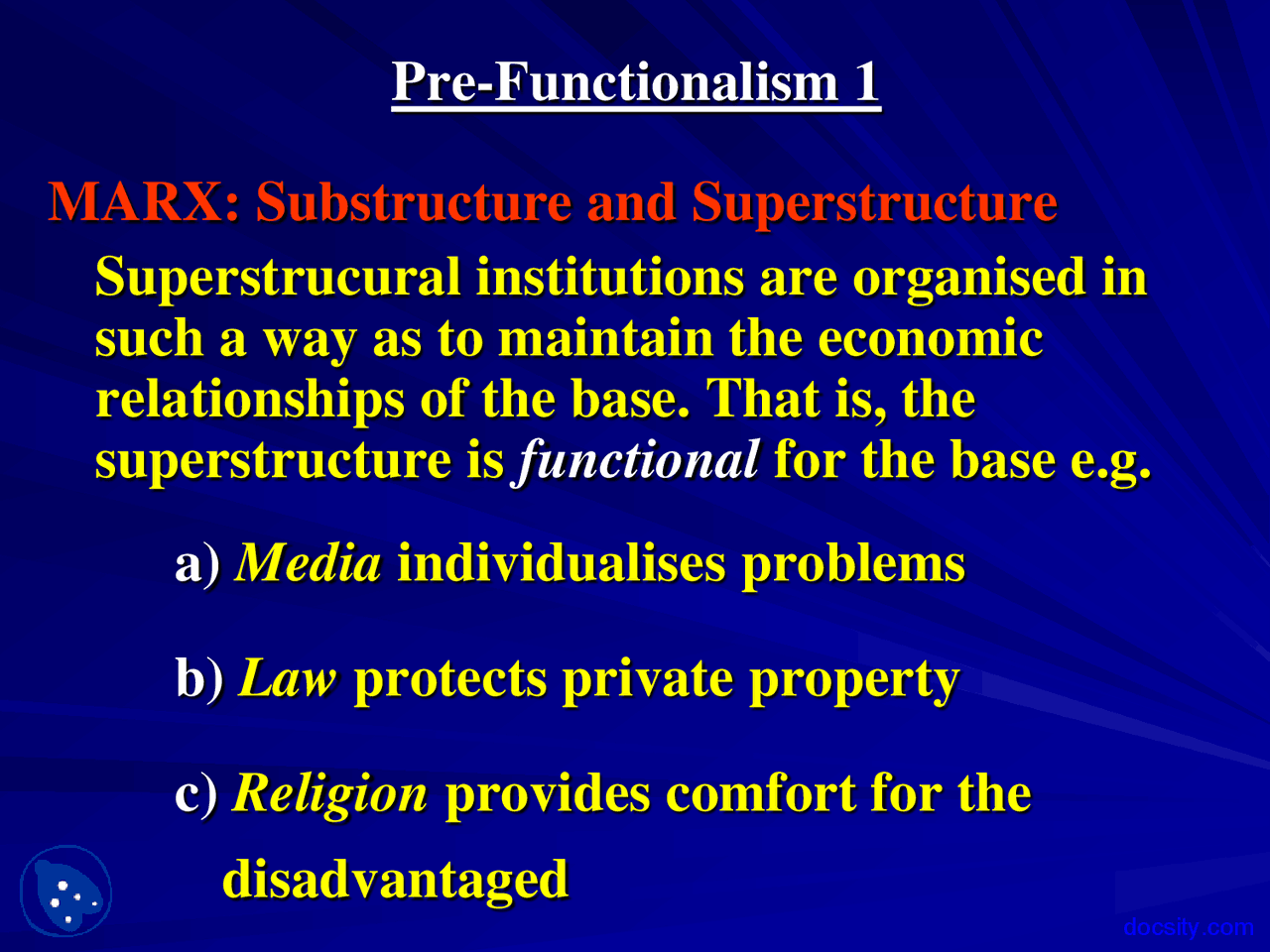 Structural Functionalism Modernity And Social Theory Lecture Slides