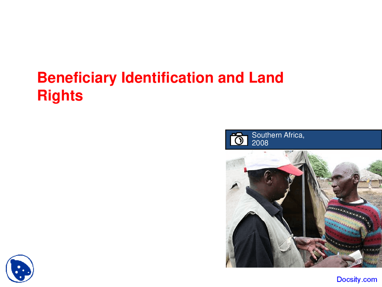 Beneficiary Identification and Land Rights - Civil Law - Lecture Slides ...