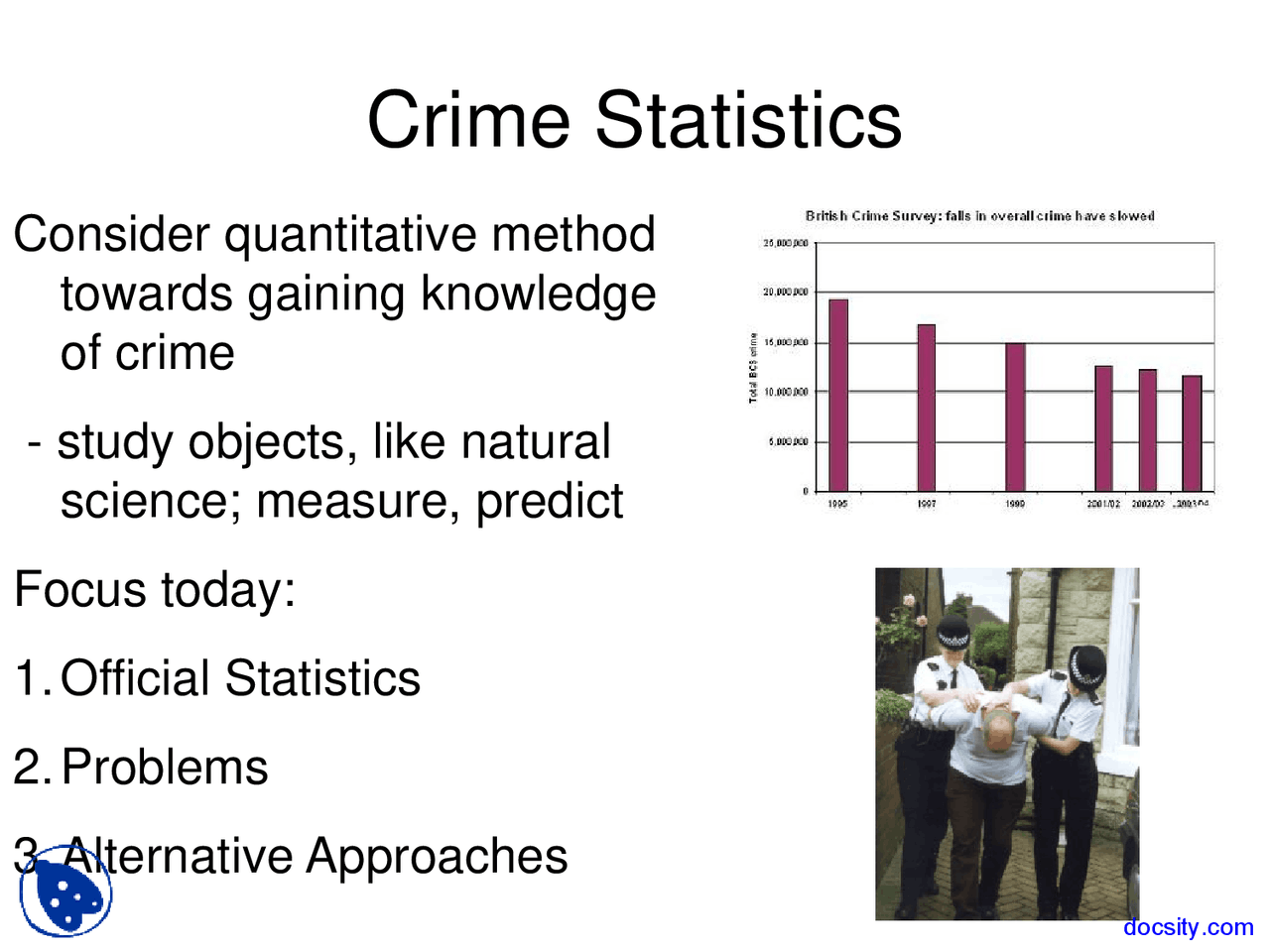 Understanding Crime Statistics: Official Data vs. Self-Reported Surveys ...