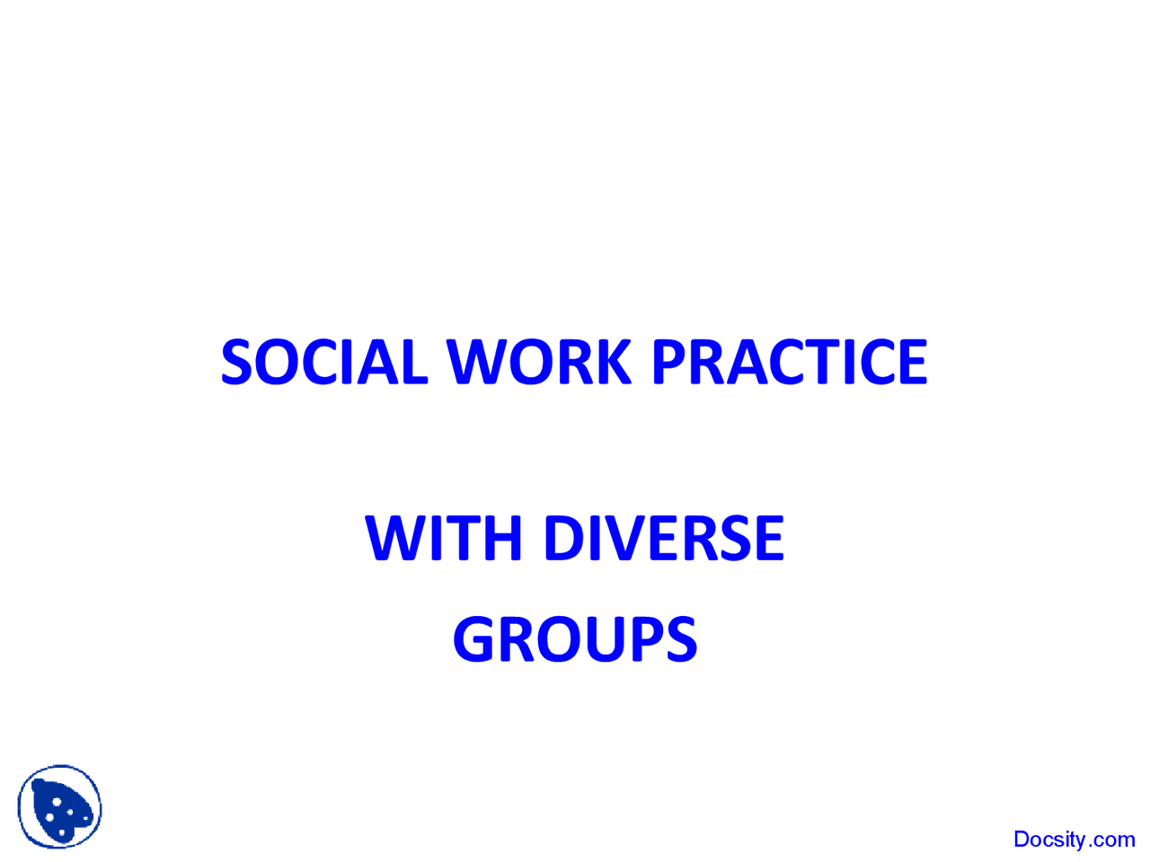 Social Work Practice Chronic Mental Illness Lecture Slides Docsity