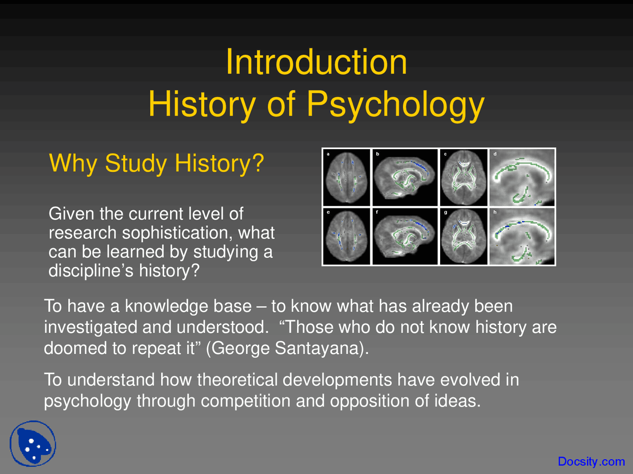 Introduction History Of Psychology Lecture Slides Docsity