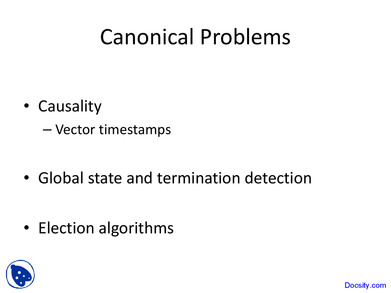 Canonical Problems - Introduction to Computer Science - Lecture Slides ...