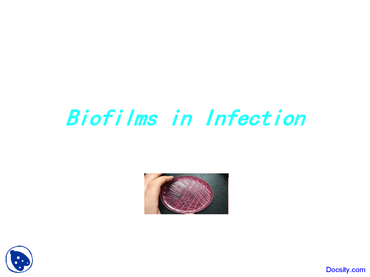 Biofilms in Infection - Microbiology - Lecture Slides | Slides ...
