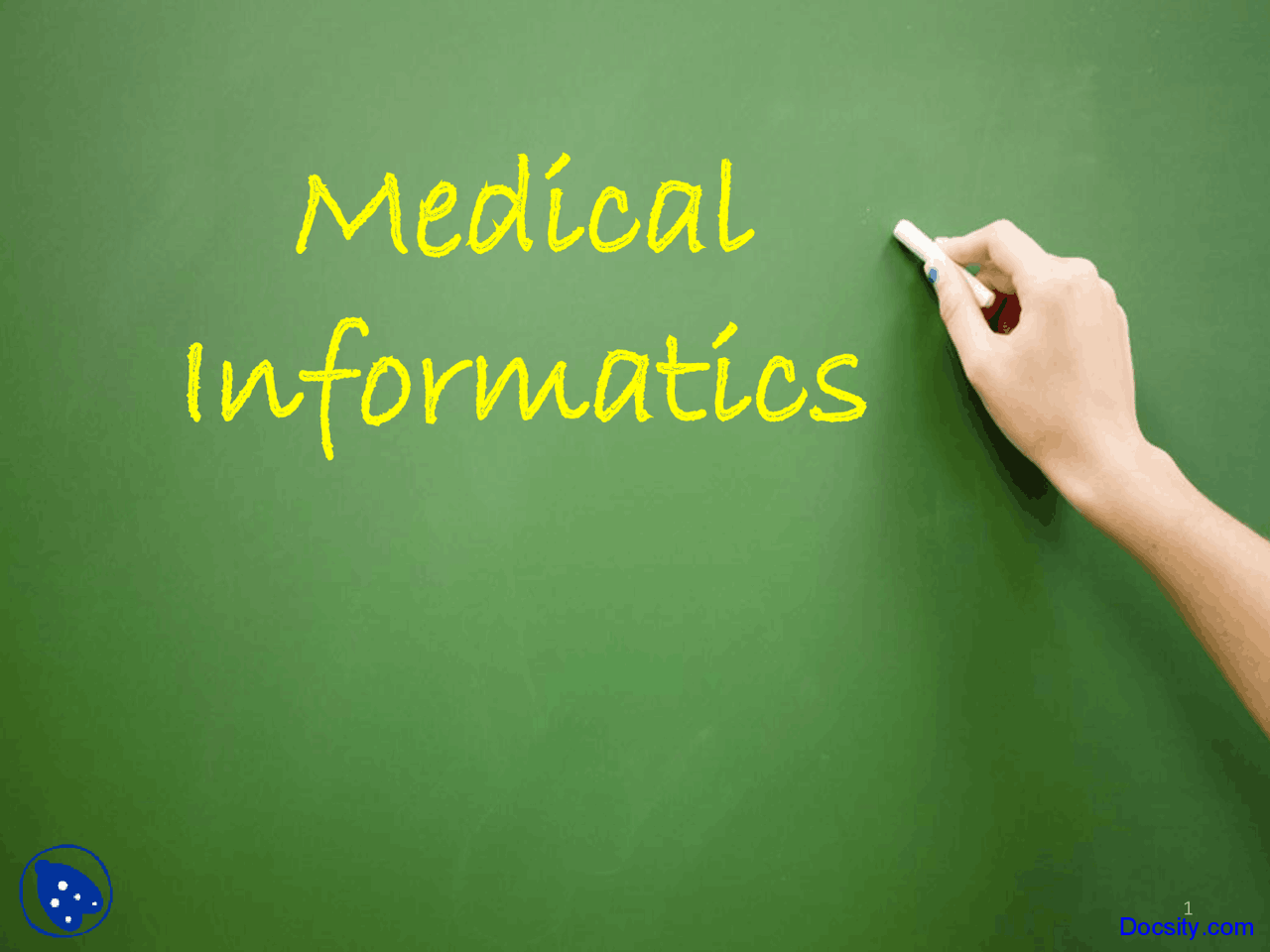 Medical Informatics Microbiology Lecture Slides Slides