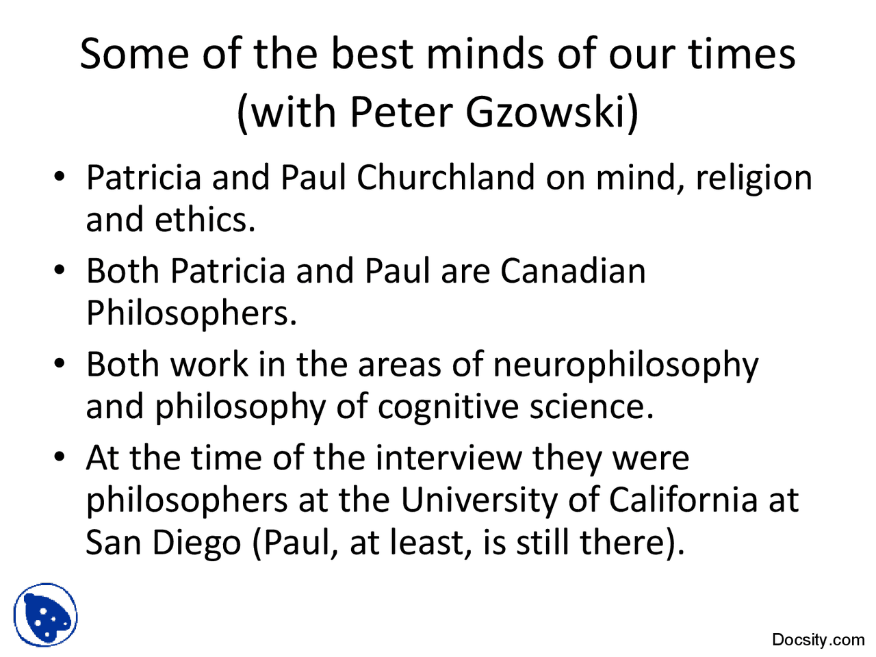 Best Minds Introduction To Philosophy Lecture Slides Docsity