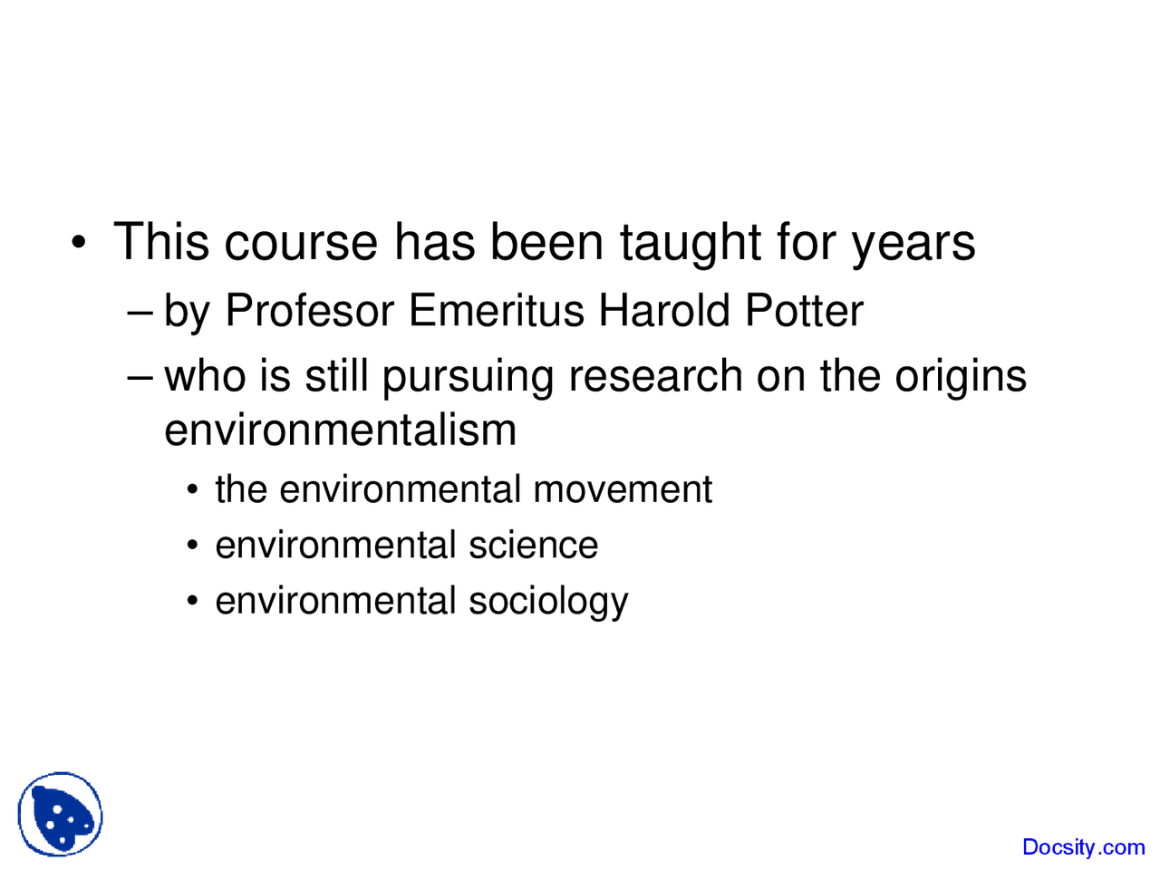 Introduction Community Organization Lecture Slides Docsity
