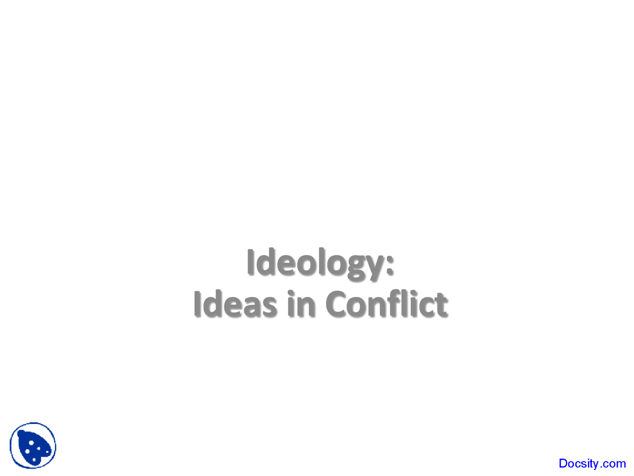 Ideology Introduction To American Government Lecture Slides Docsity