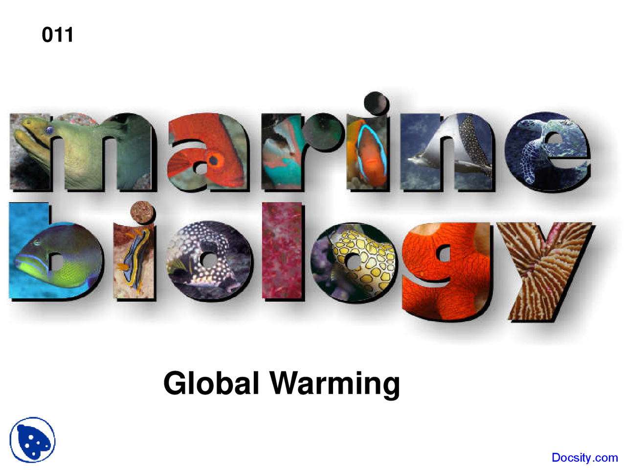 Global Warming - Marine Biology - Lecture Slides - Docsity