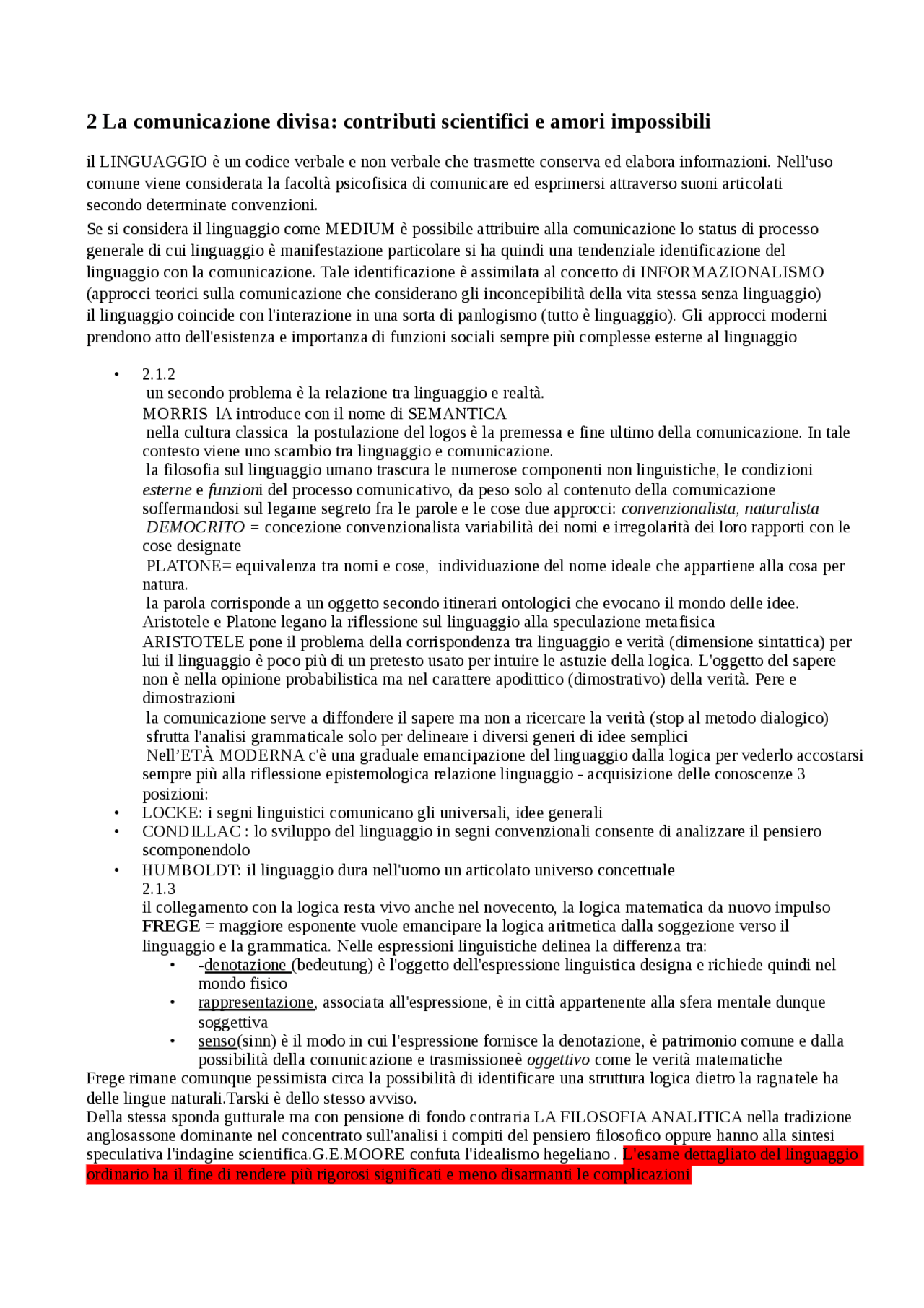 Le Scienze Della Comunicazione Morcellini Cap 2 Docsity