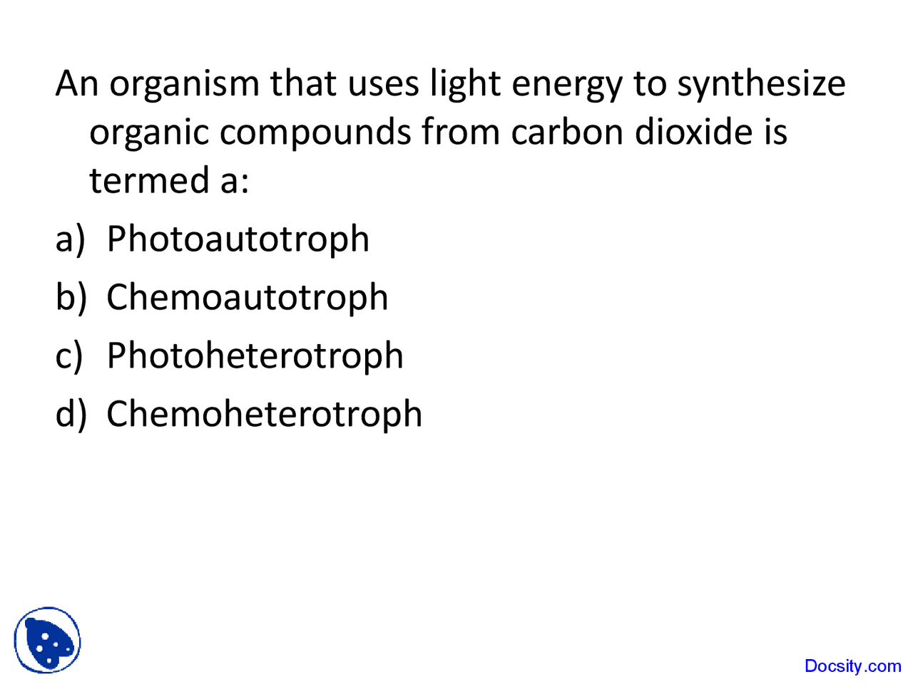 Synthesize Organic Compounds Fundametnals Of Biology Lecture Slides