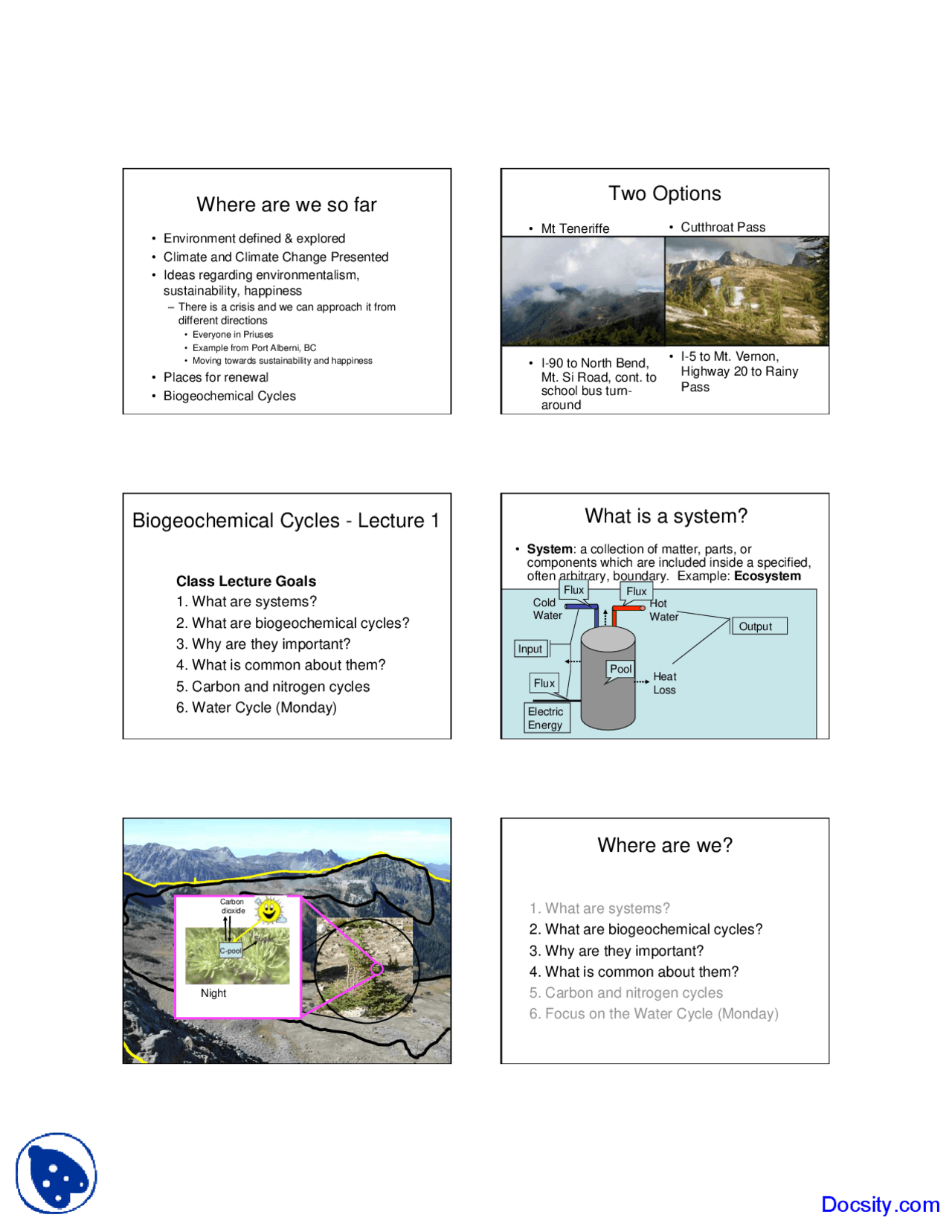 Environment Interdisciplinary Foundations Lecture Slides Docsity