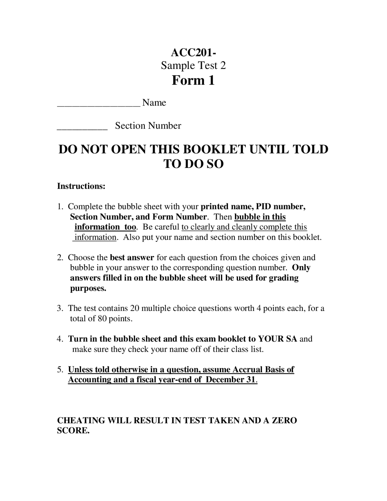 19 Solved Mcqs On Principles Of Financial Accounting Exam 2 Acc 201