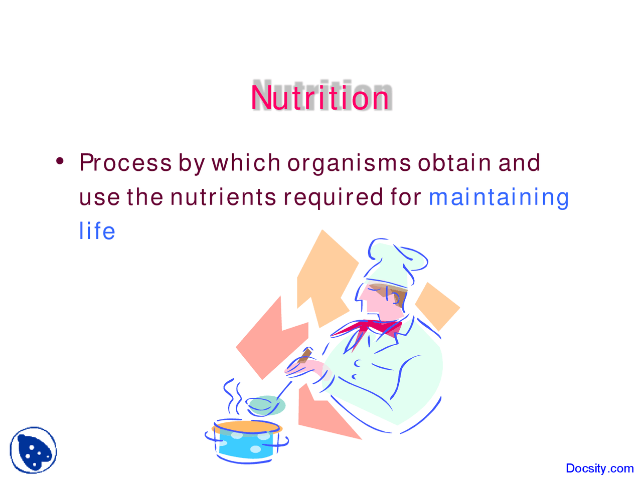 Nutrition Different Branches Of Biology Lecture Slides Docsity