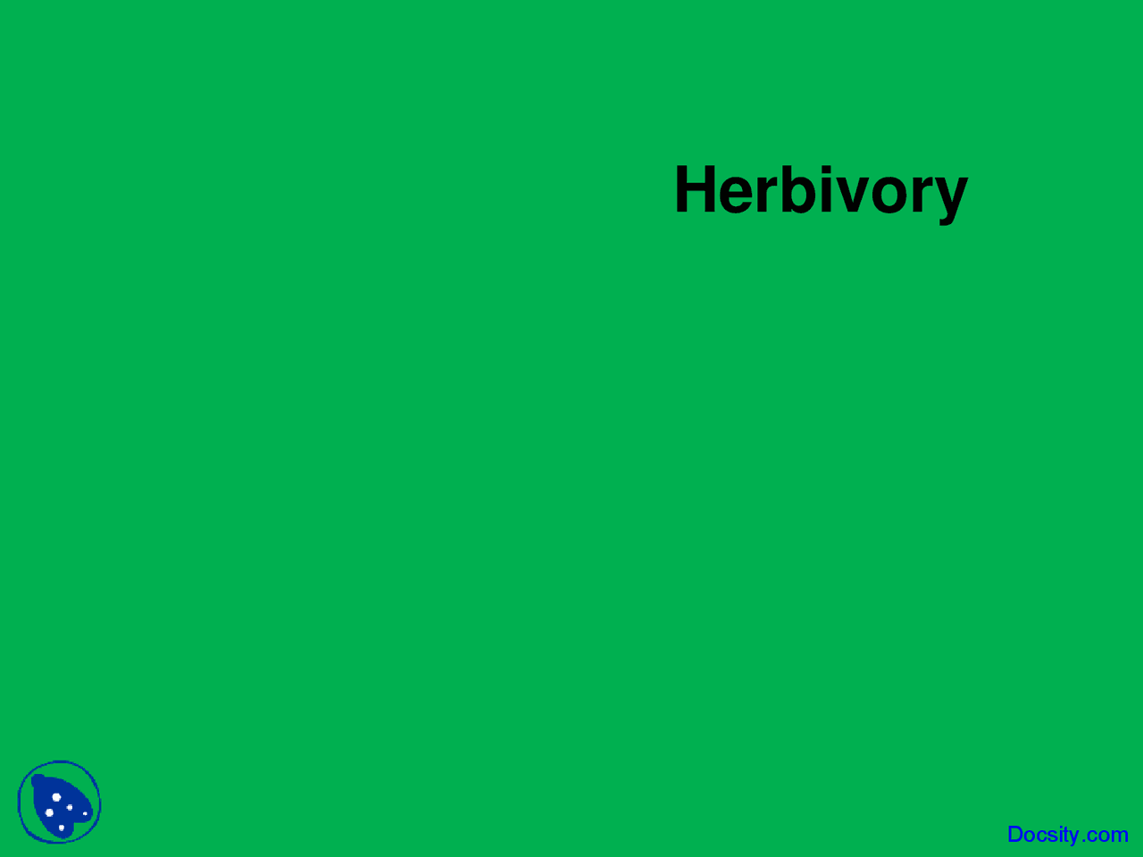 Herbivory Introduction To Community Ecology Lecture Slides Docsity