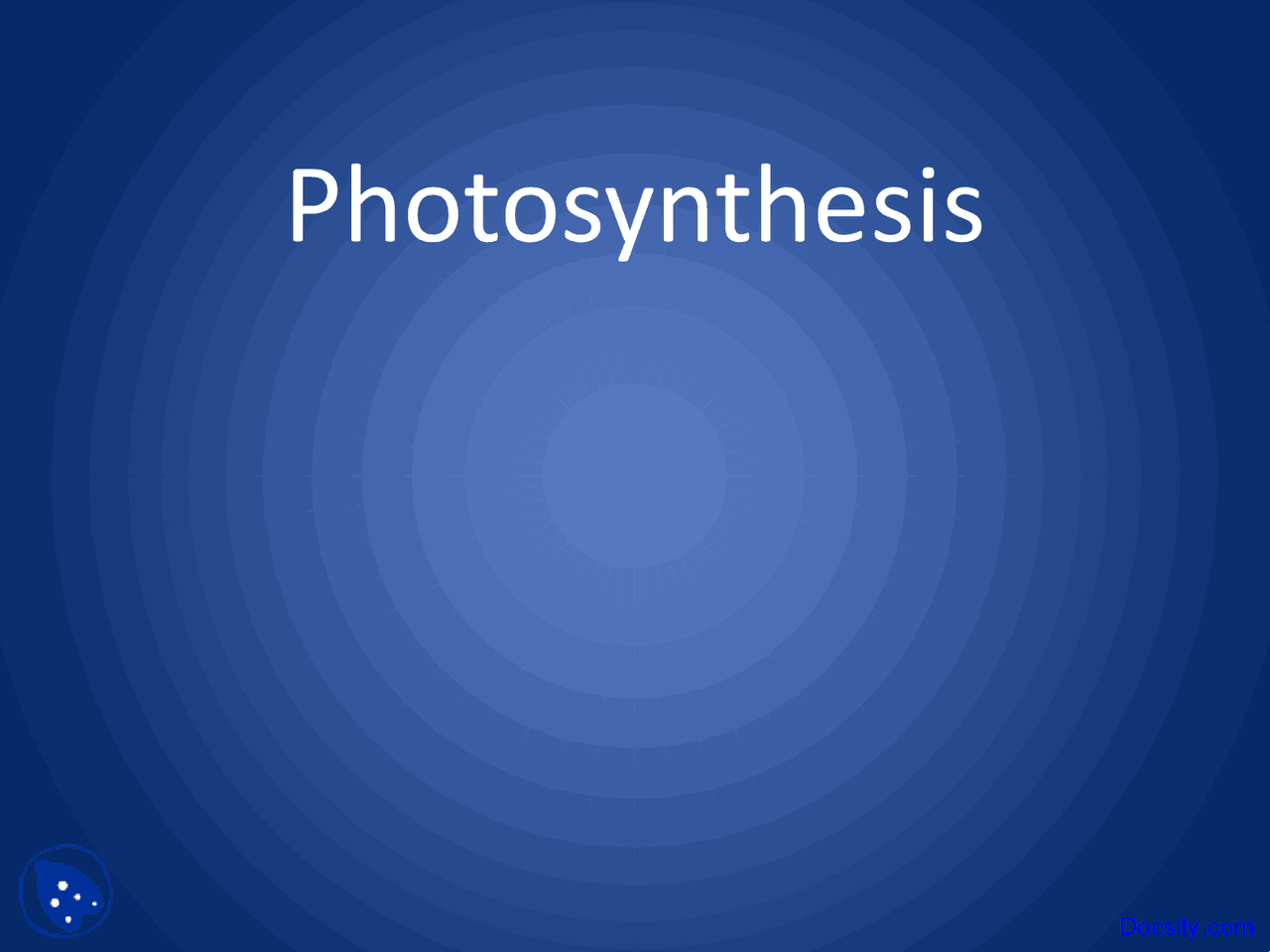 Photosynthesis Plant Science Lecture Slides Slides Biology Docsity