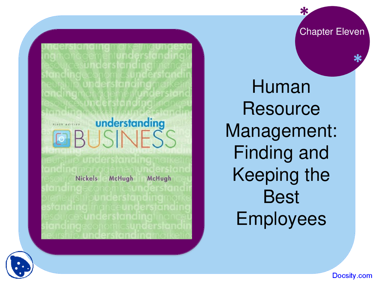 Human Resource Management Introduction To Business Lecture Slides
