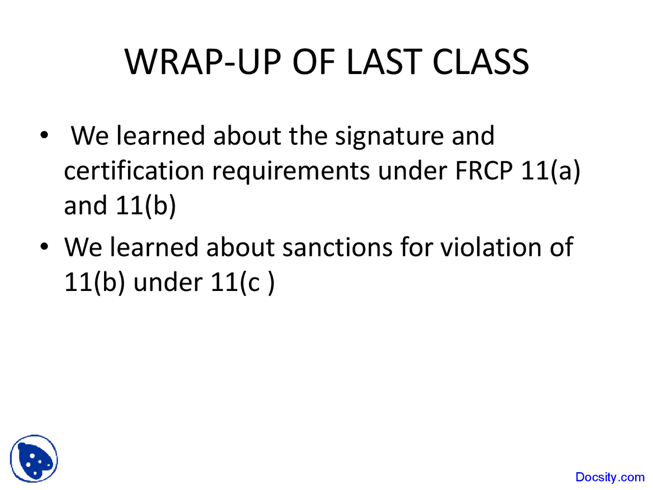 FRCP 11 and Discrimination Claims: Signature Requirements, Sanctions ...