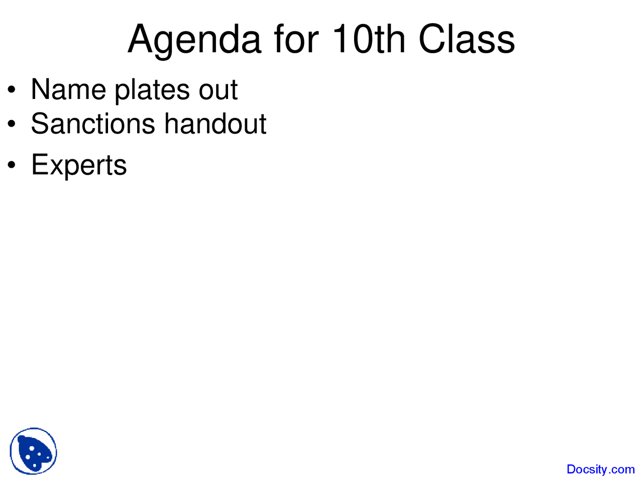 Sanctions Handout - Civil Procedure - Lecture Slides - Docsity