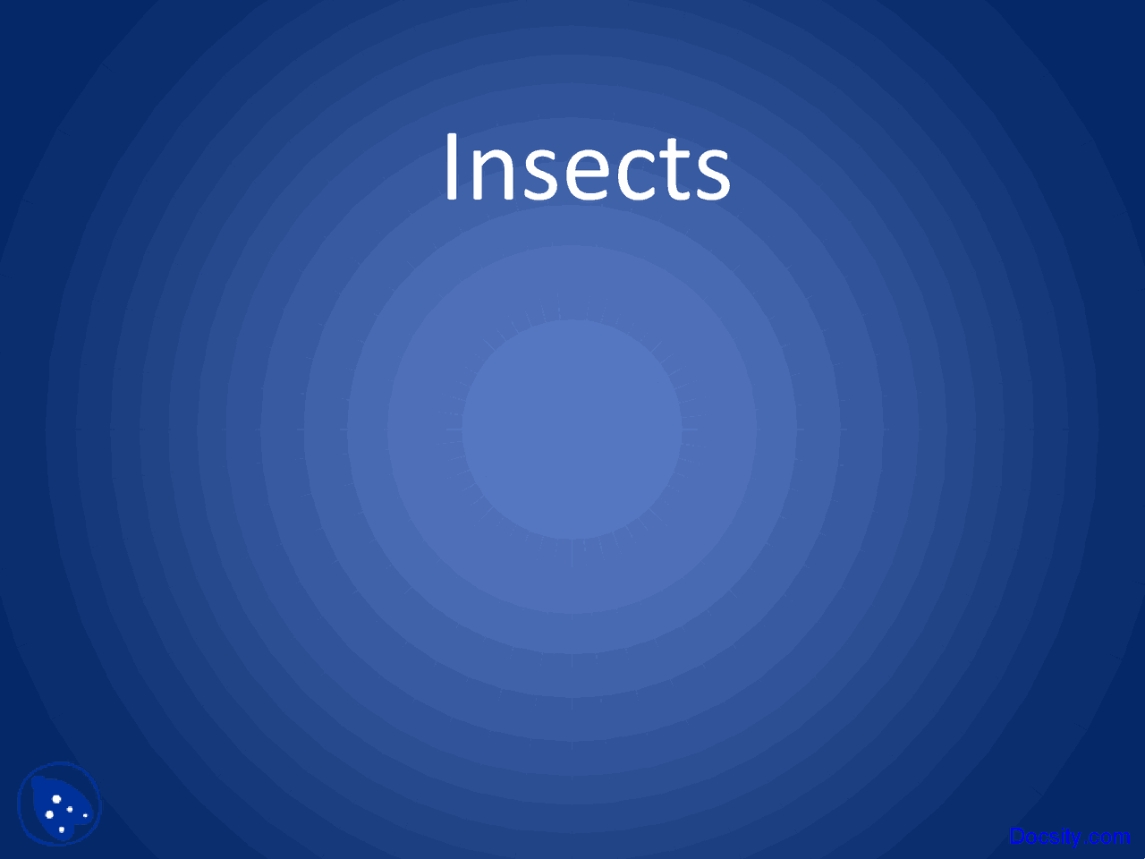 Insects Forestry Natural Resources And Wildlife Lecture Slides