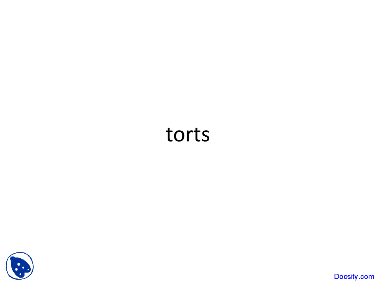 Torts Conflict Of Laws Lecture Slides Docsity