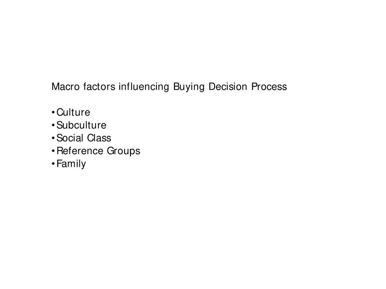 Buying Decision Process Consumer Behaviour Lecture Slides Docsity