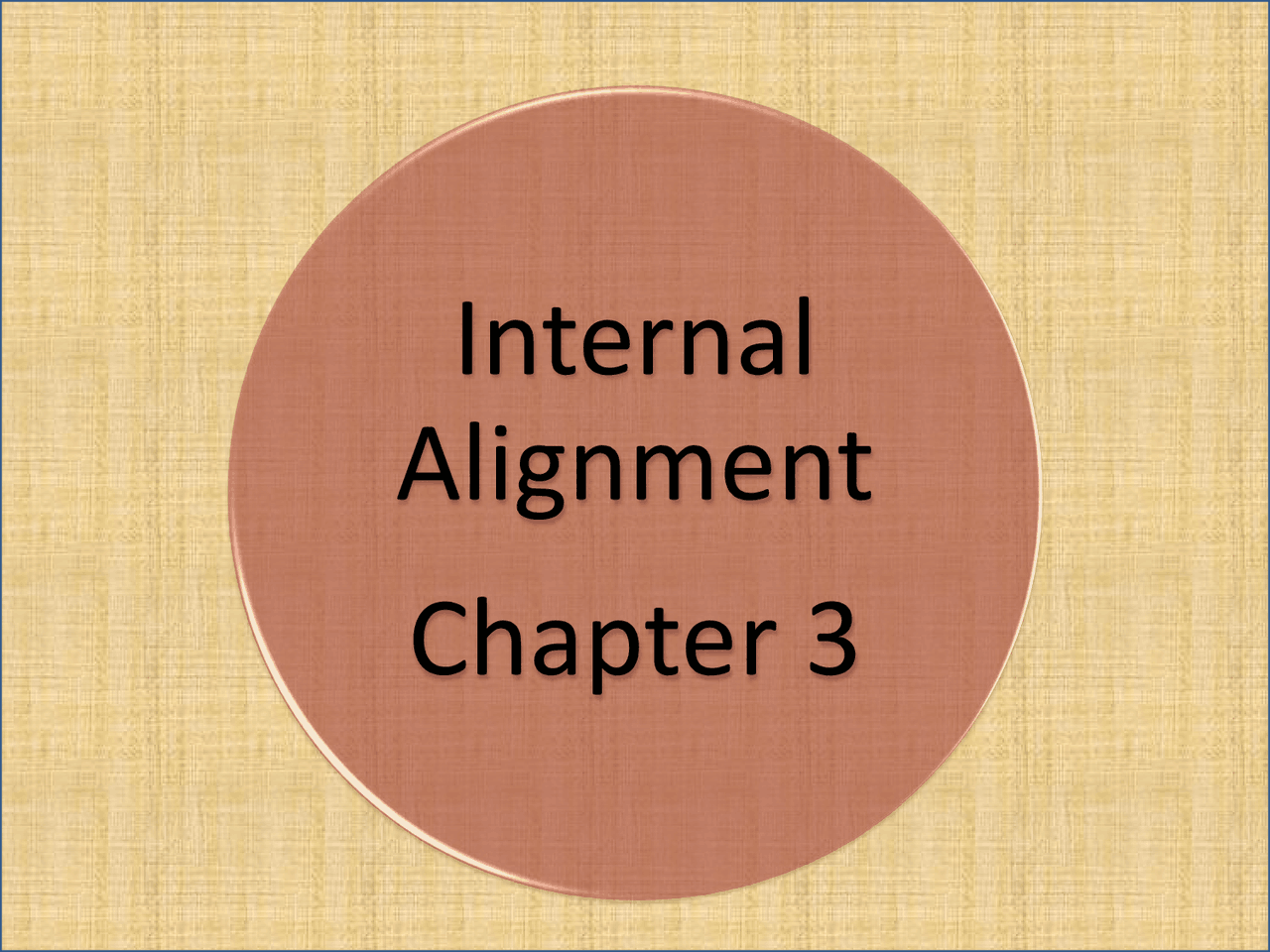 Internal Alignment Compensation Management Lecture Slides Slides Compensation And Reward