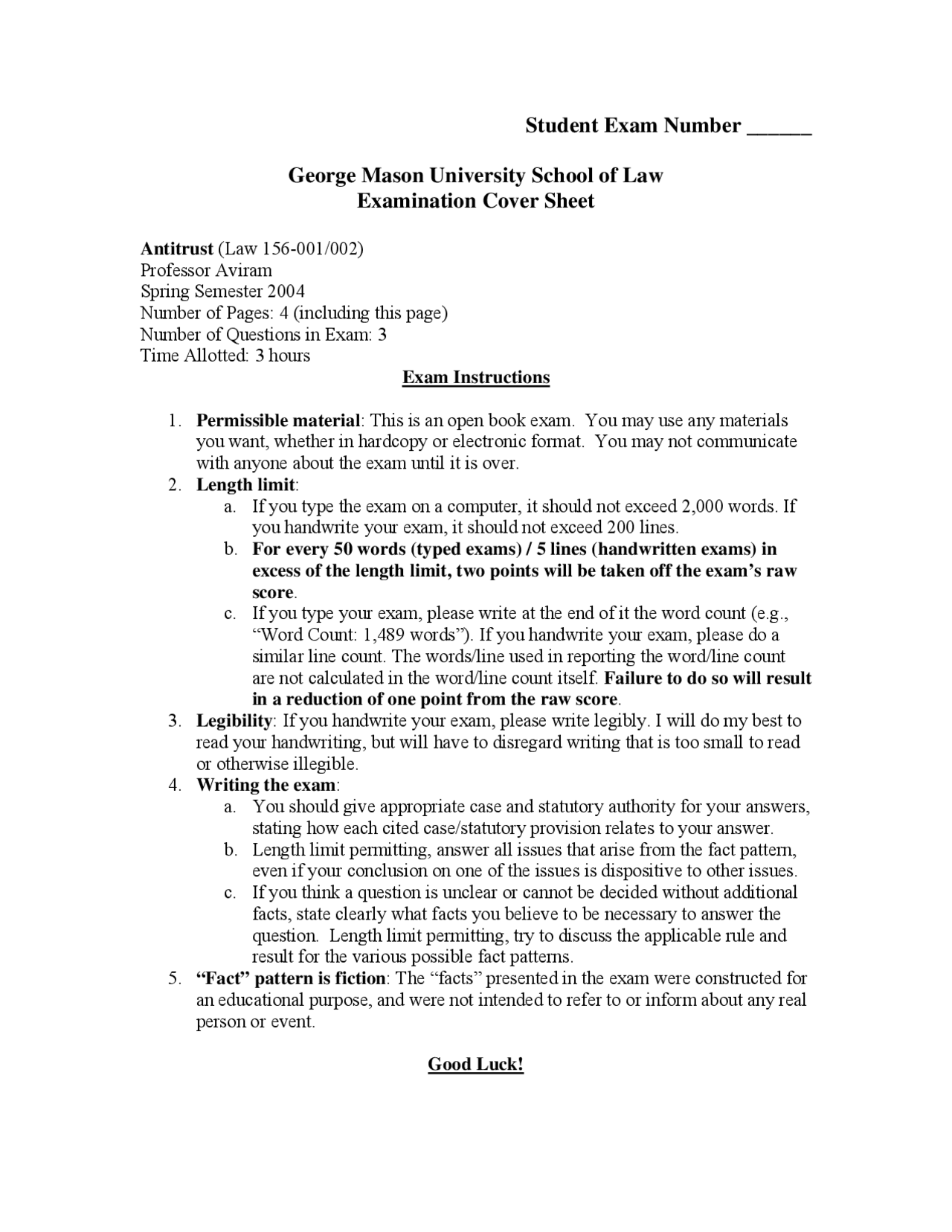 Length Limit Business Associations Exam Docsity