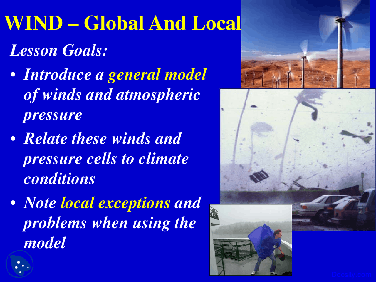 Global And Local - Physical Geography - Lecture Slides - Docsity