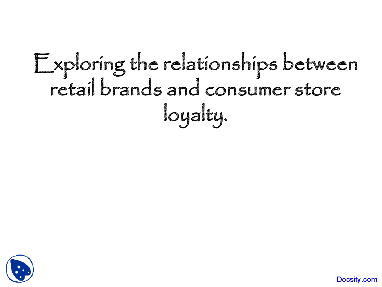 Exploring The Relationships Profit And Loss Lecture Slides Docsity
