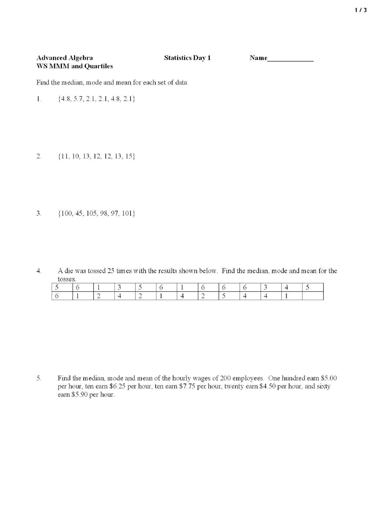 Data Set Advanced Algebra Practice Problems Docsity data-set-advanced-algebra-practice-problems-docsity